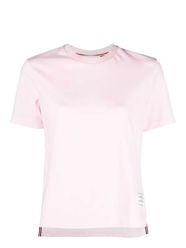 Thom Browne Anchor Print T-shirt - Pink