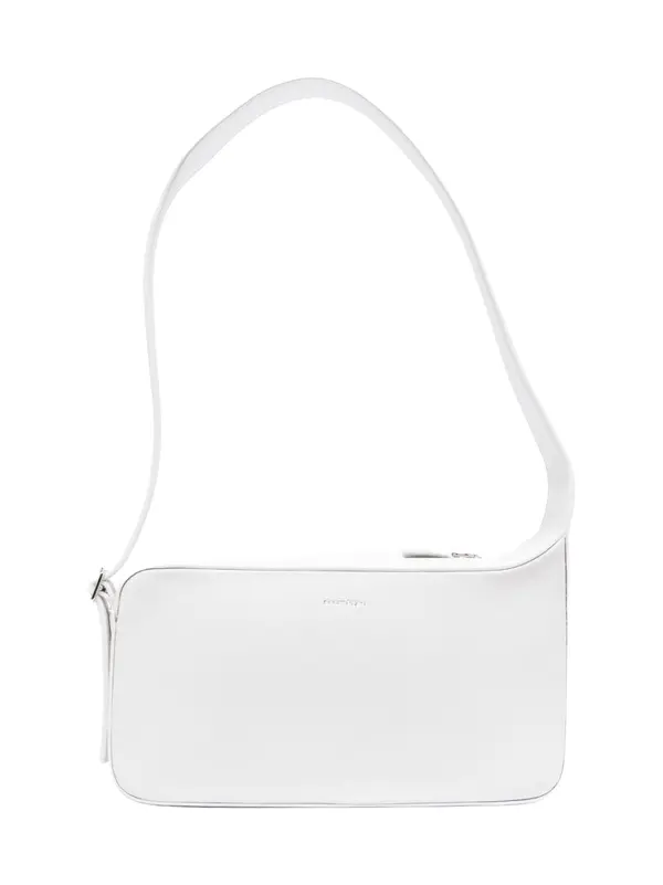 COURREGES Zip-fastening Shoulder Bag - White