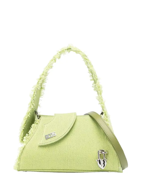 Gcds Comma Denim Bag - Green