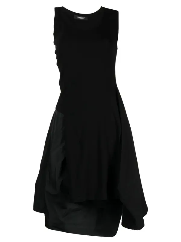 UNDERCOVERISM Draped-detail Dress - Black