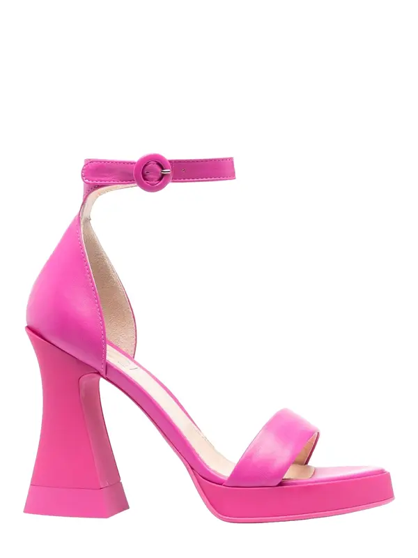 Agl Janis 110mm Leather Sandals - Pink