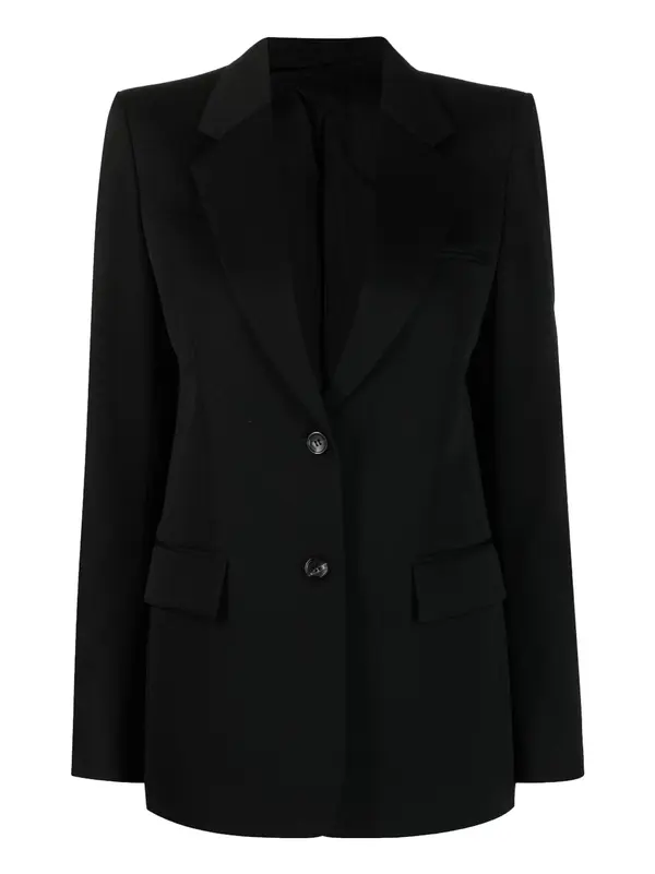 LANVIN Single-breasted Blazer - Black