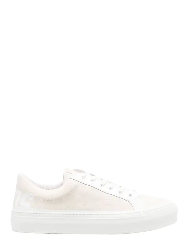 Gcds Monogram Jacquard Low-top Sneakers - Neutrals
