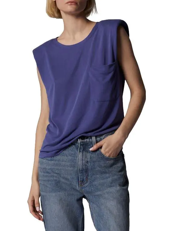 Equipment Estelle Muscle T-shirt - Skipper Blue
