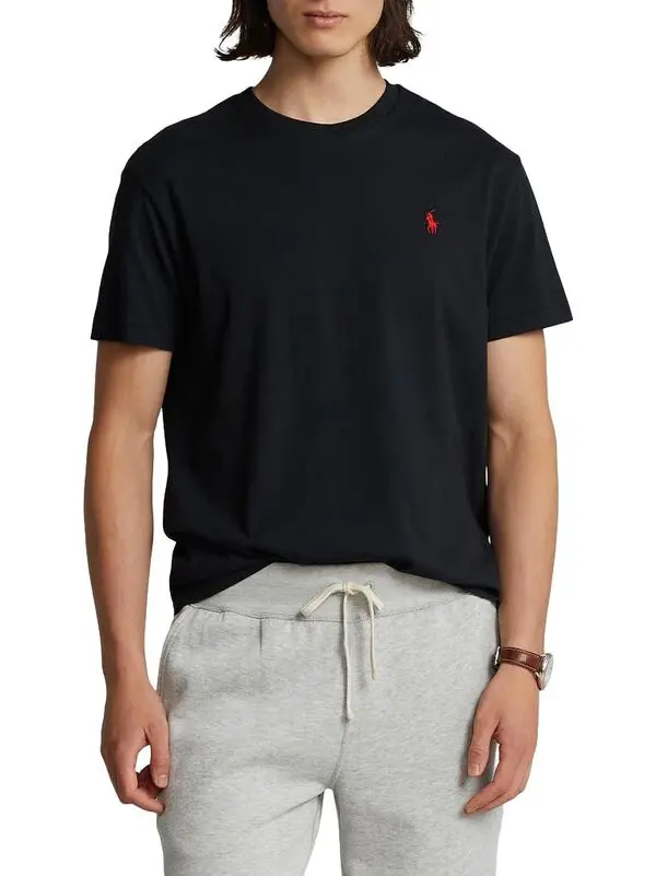 Polo Ralph Lauren Classic Fit Jersey Crewneck T-shirt - Ralph Lauren Black