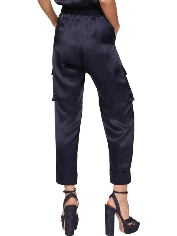 Cami Nyc Carmen Cropped Cargo Pants - Navy