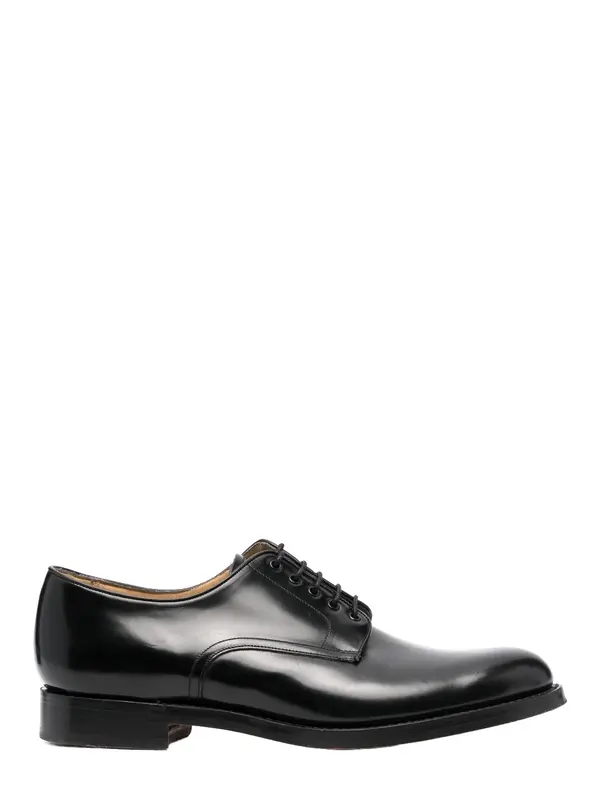 FURSAC Almond-toe Derby Shoes - Black