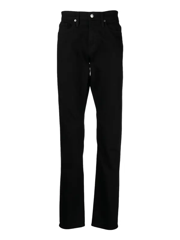 FRAME L'homme Slim-cut Jeans - Black