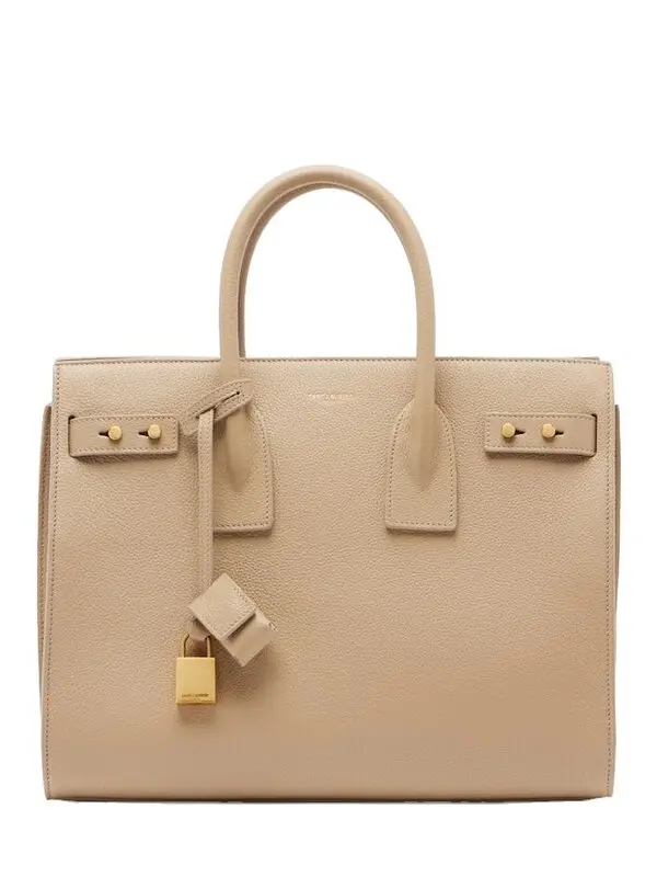 Saint Laurent Sac De Jour Small Tote Bag - Beige