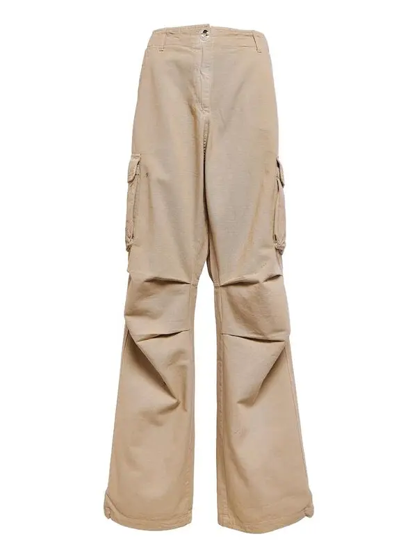 Coperni Wide-leg Cargo Pants - Beige