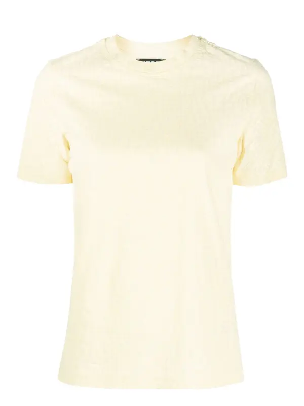 DIESEL® Logo-print Short-sleeve T-shirt - Yellow