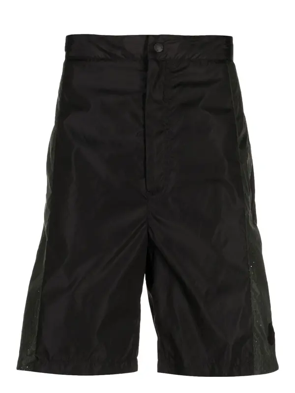 Moncler Colour-block Bermuda Shorts - Black