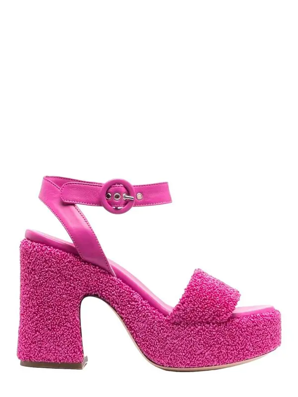 Agl Sista Zerby 80mm Leather Sandals - Pink