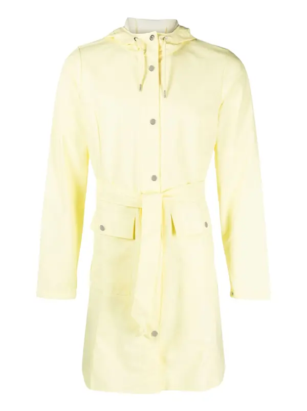 Rains Long-sleeve Raincoat - Yellow