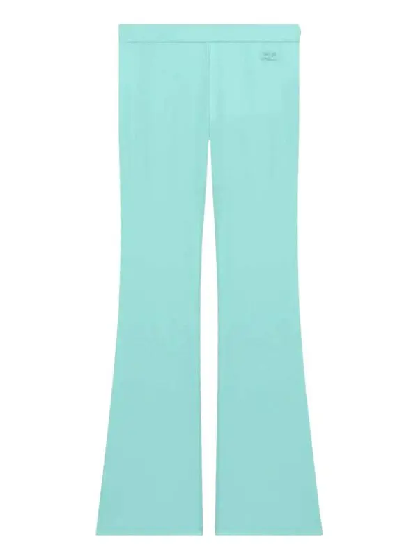 COURRÃ¨GES Courrèges Tech Jersey Pant - Turquoise