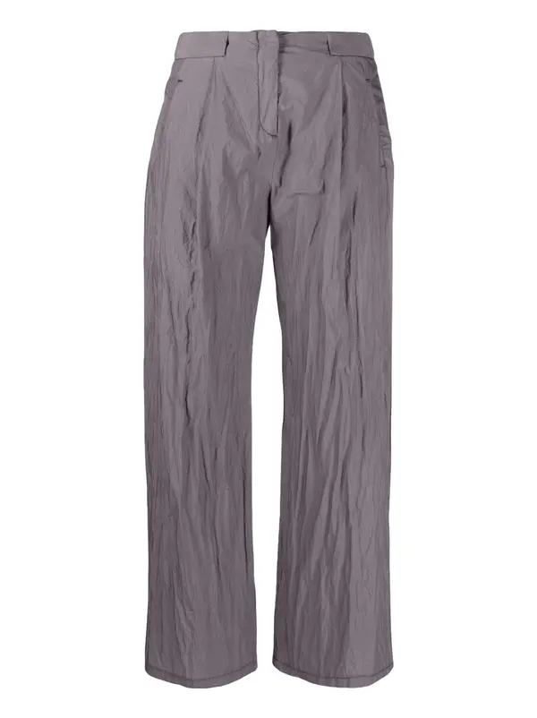 Our Legacy Serene Crinkled Trousers - Purple