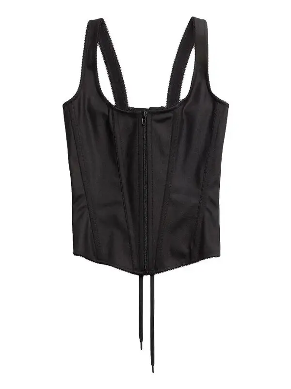 Balenciaga Tank Top Corset - Black