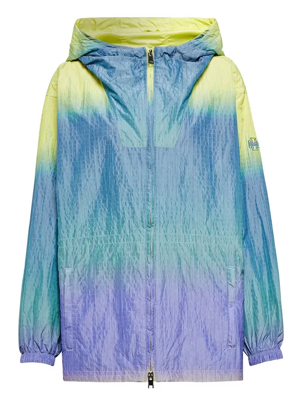 Tory Burch Gradient Hooded Jacket - Multicoloured