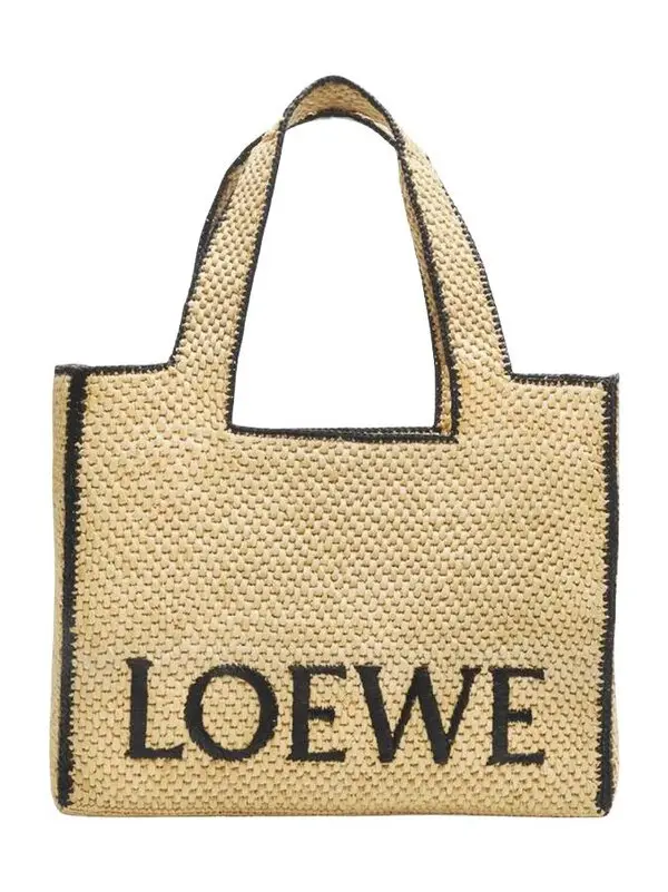 Loewe Paula's Ibiza Raffia Tote Bag - Natural