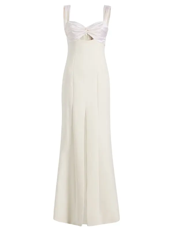 Cinq À Sept Julie Sweetheart-neck Gown - White