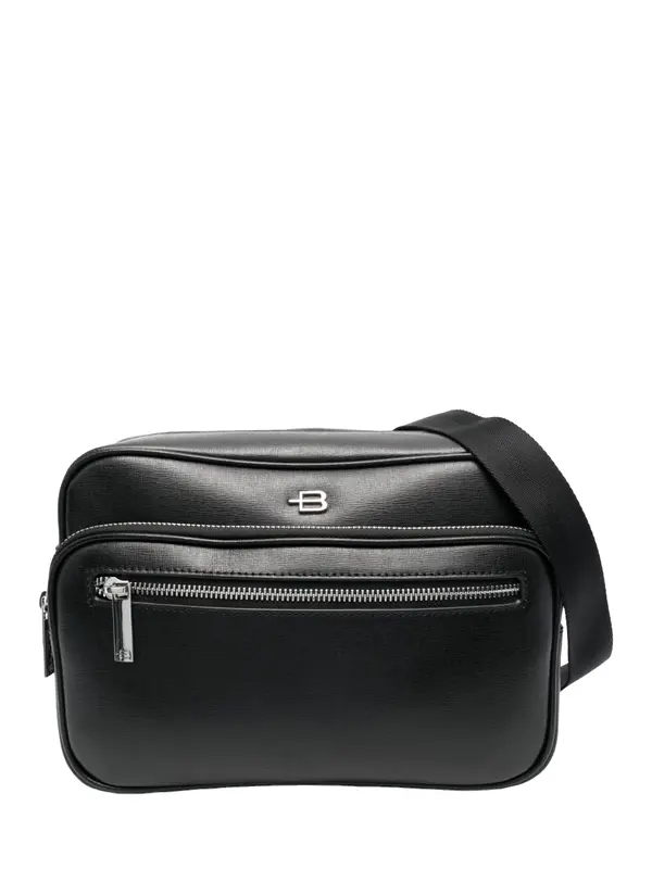 BALDININI Leather Belt Bag - Black