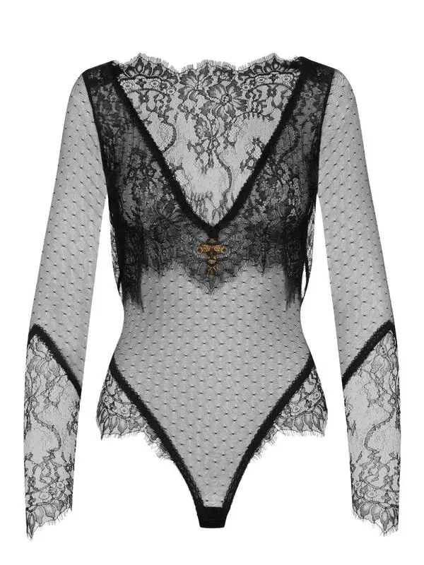MAISON CLOSE Inspiration Divine Lace Body - Black