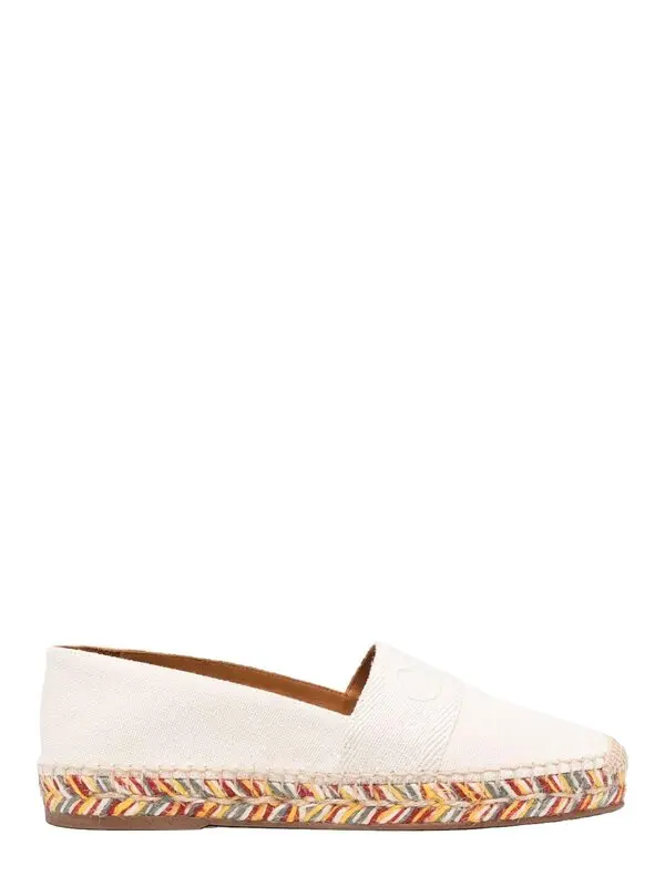 Chloé Piia Logo-print Espadrilles - Neutrals