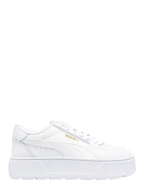 PUMA Karmen Rebelle Perforated Sneakers - White