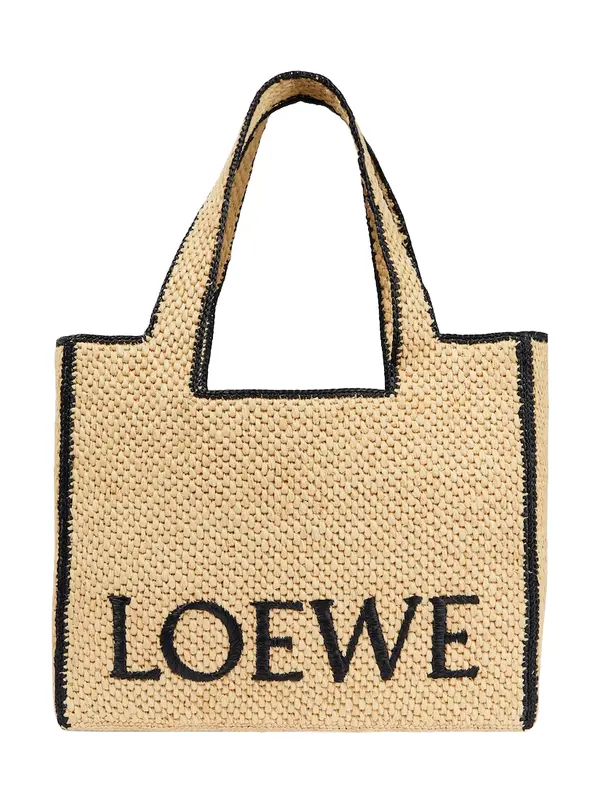 Loewe Paula's Ibiza Large Raffia Shopper - Beige