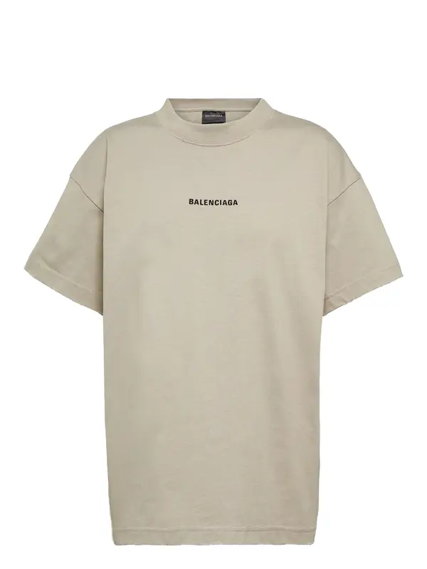 Balenciaga Logo T-shirt - Black
