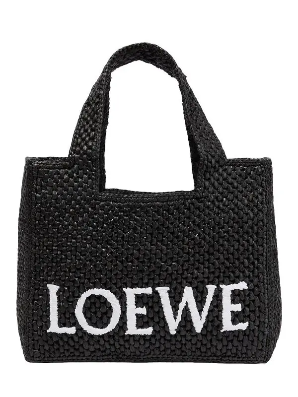 Loewe Small Logo Top-handle Bag - Black