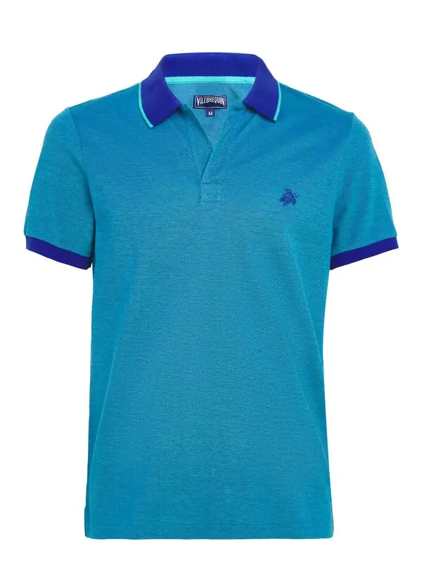 Vilebrequin Cotton Palatin Polo Shirt - Blue