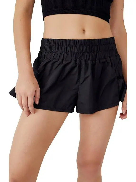 Free People Get Your Flirt On Shorts - Black