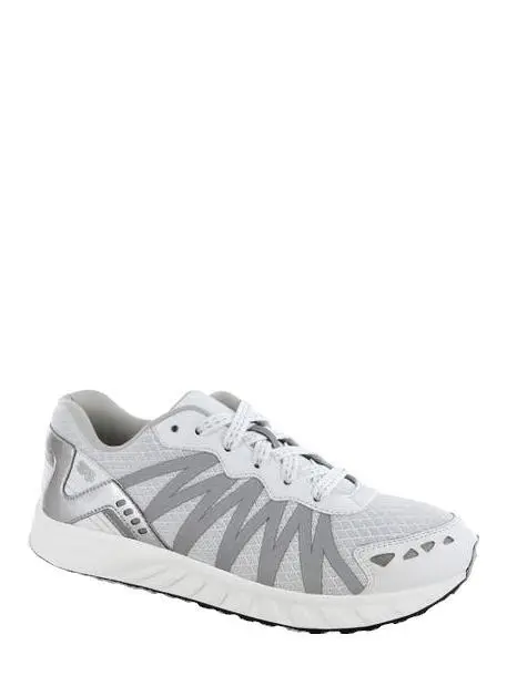 SAS Tempo Athletic Sneakers - White/silver
