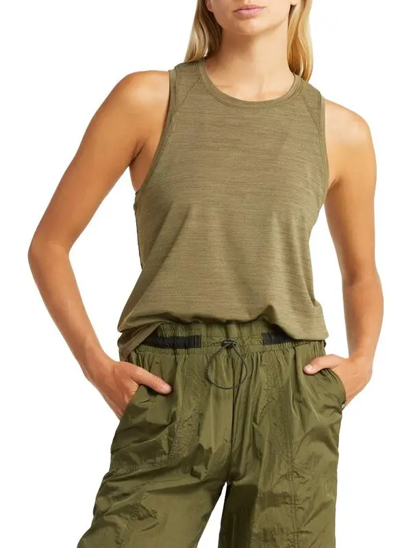 Zella Energy Performance Tank - Olive Night