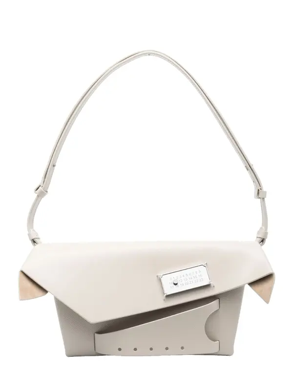 MAISON MARGIELA Medium Snatched Classique Clutch - Neutrals