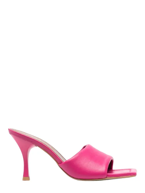 ALOHAS Puffy High Heel Sandals - Pink