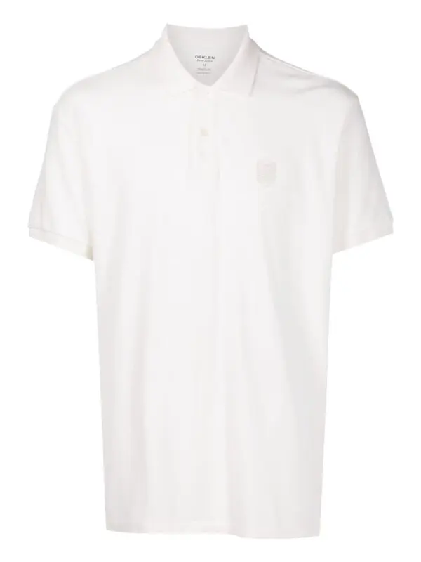 OSKLEN Short-sleeved Cotton Polo Shirt - Neutrals