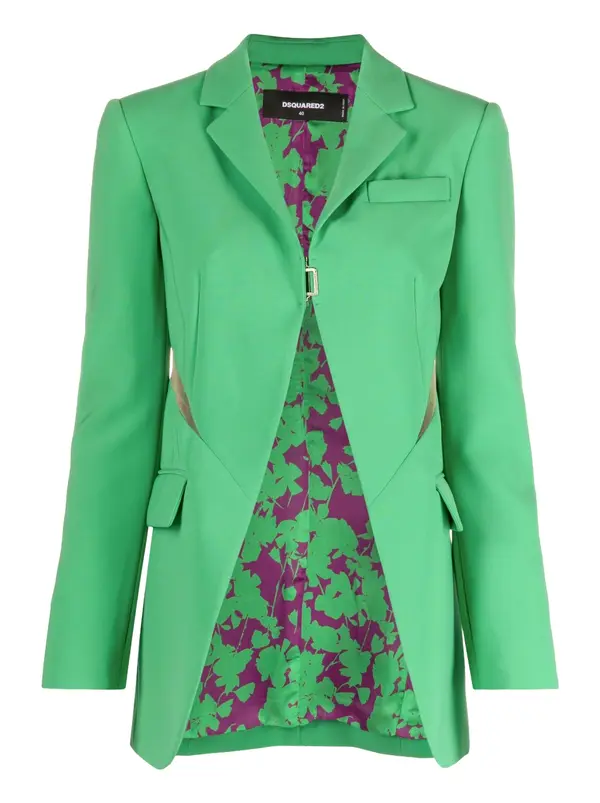 Dsquared2 Cut-out Blazer - Green