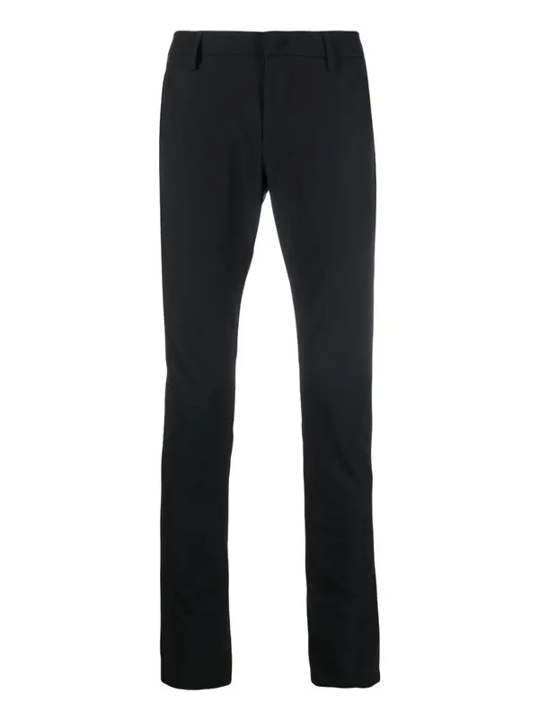 DONDUP Slim-cut Trousers - Black