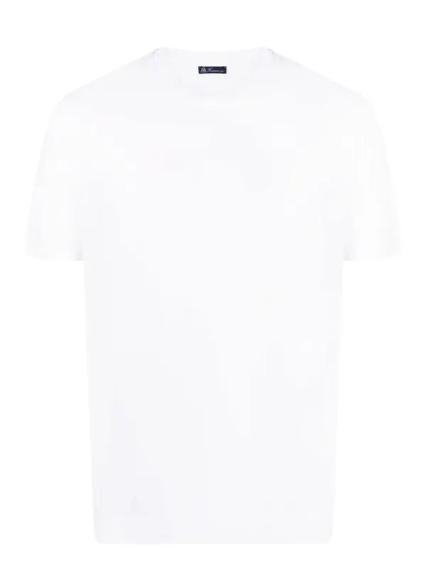 FINAMORE 1925 Crew-neck Cotton T-shirt - White