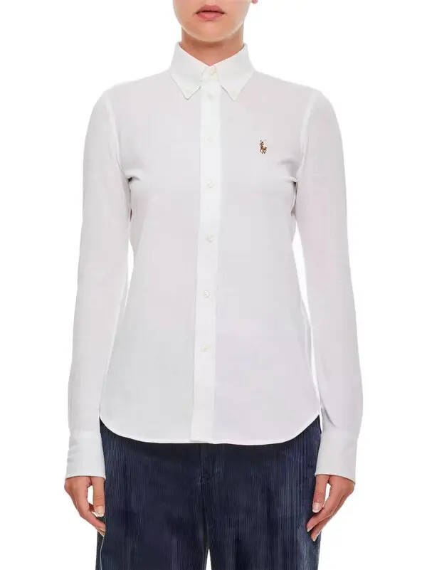 Polo Ralph Lauren Heidi Embroidered Shirt - White