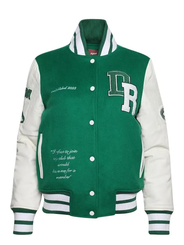 AYDA Letterman Jacket - Coconut