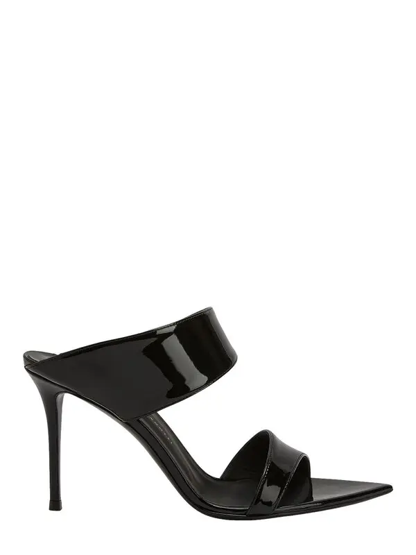GIUSEPPE ZANOTTI 90mm Intriigo Allure Sandals - Black
