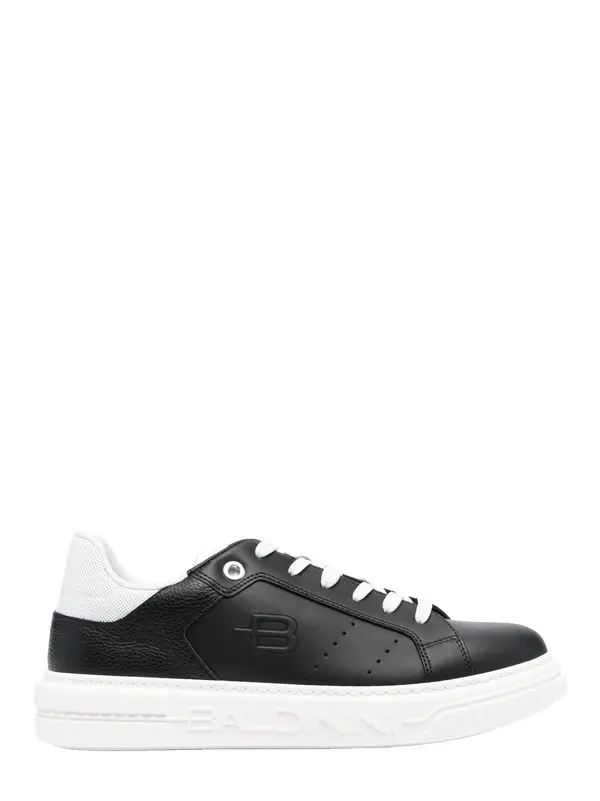 BALDININI Two-tone Low-top Sneakers - Black