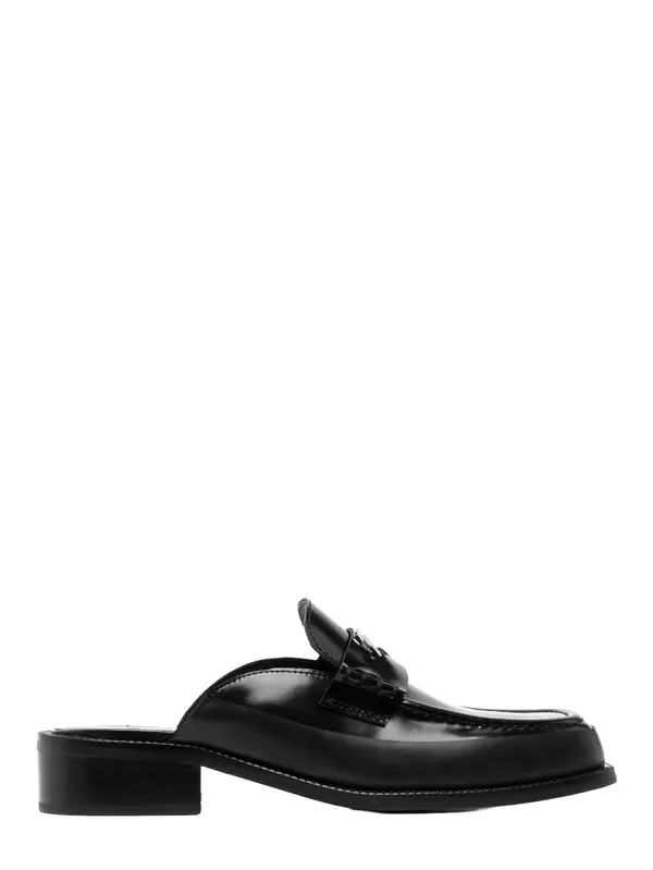 MISBHV Brutalist Slip-on Loafers - Black