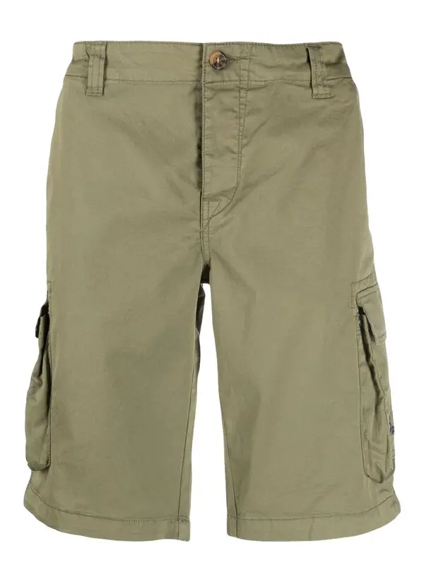 MC2 SAINT BARTH Knee-length Cargo Shorts - Green
