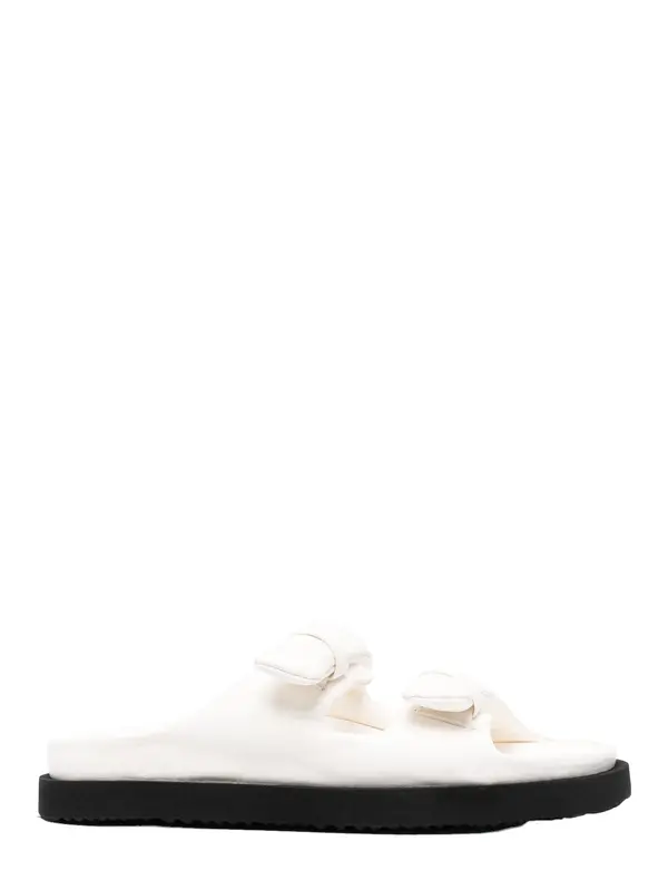 Officine Creative Chora Leather Slides - White