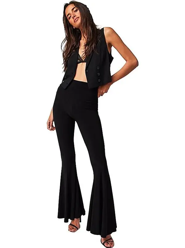 Norma Kamali Fishtail Pants - Black