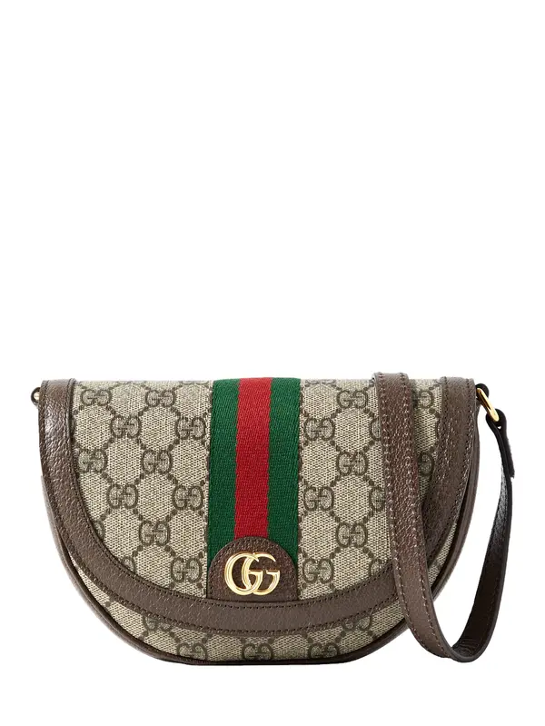 Gucci Ophidia Printed Shoulder Bag - Neutrals